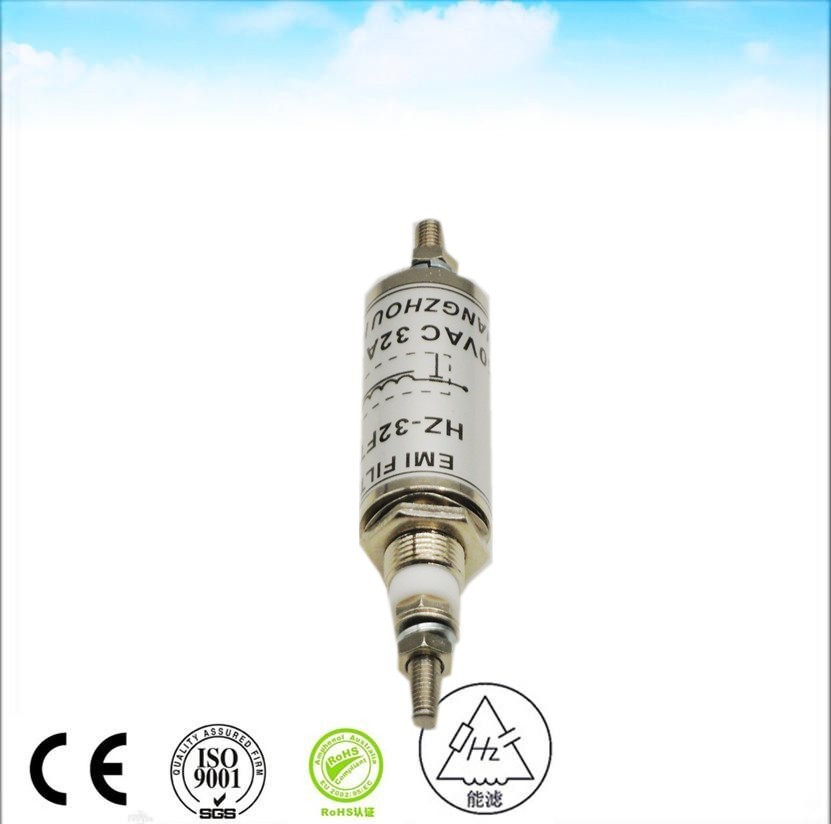 250VAC 16A Rf Feed Through Emi Feedthrough Filter Filtro di potenza ...